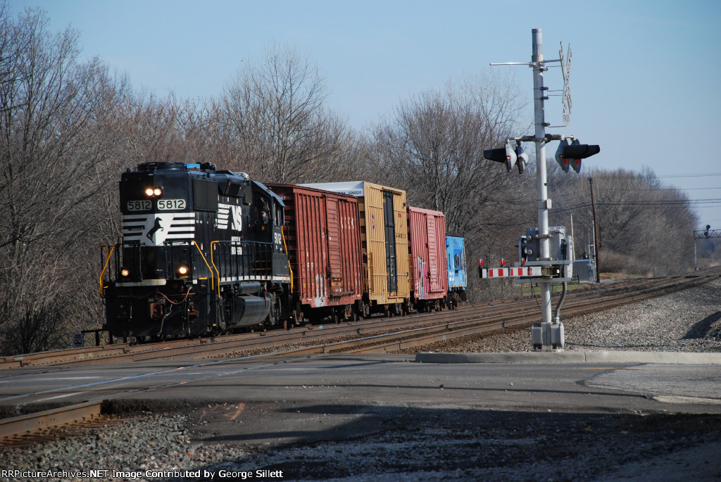 Almost to the crossing...